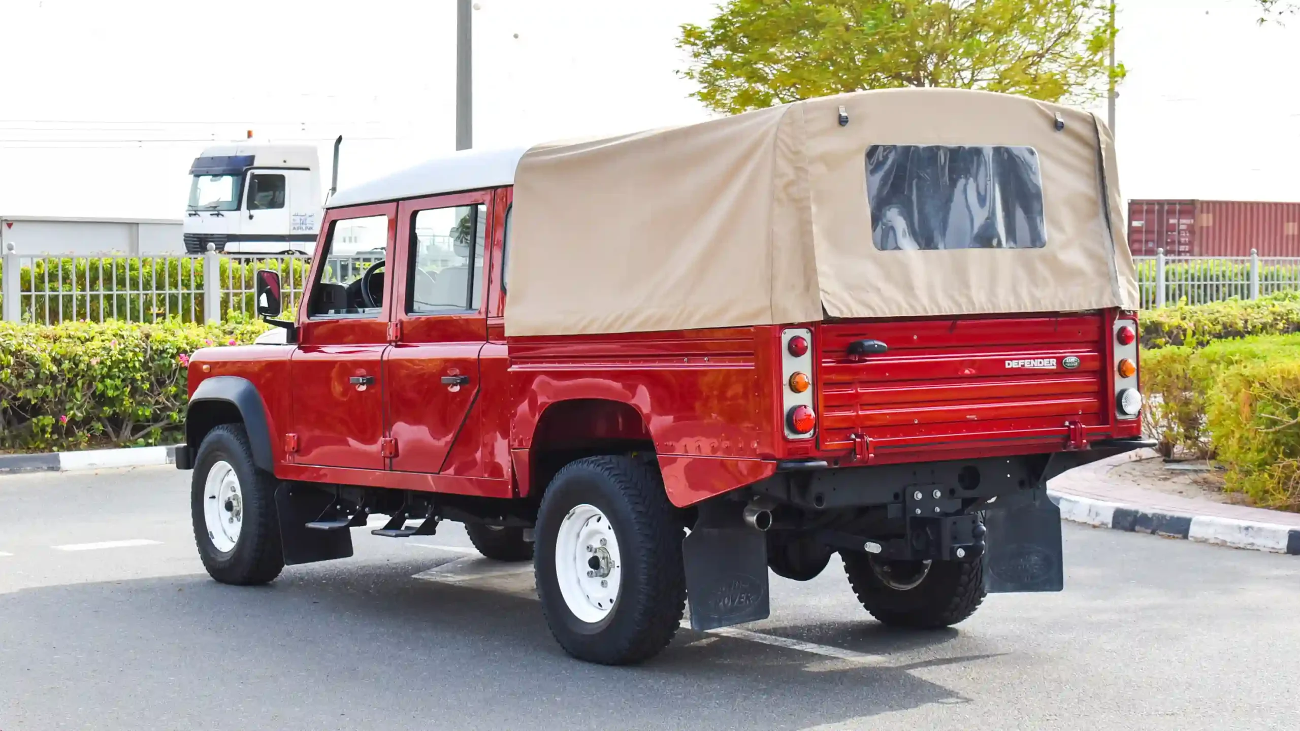 2016 Land Rover Defender 130 (Red) for Sale | Alwan Global, UAE