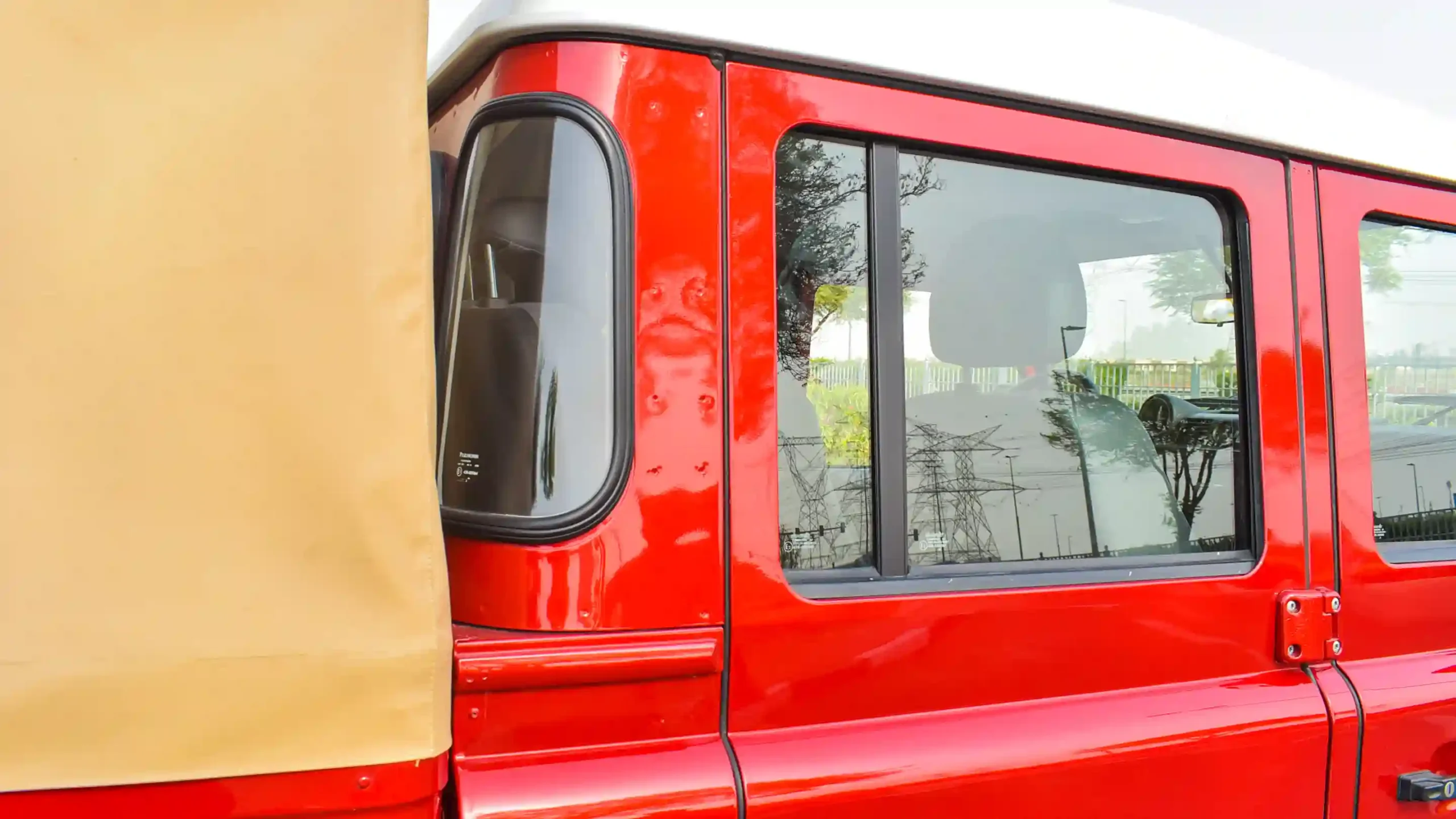 2016 Land Rover Defender 130 (Red) for Sale | Alwan Global, UAE